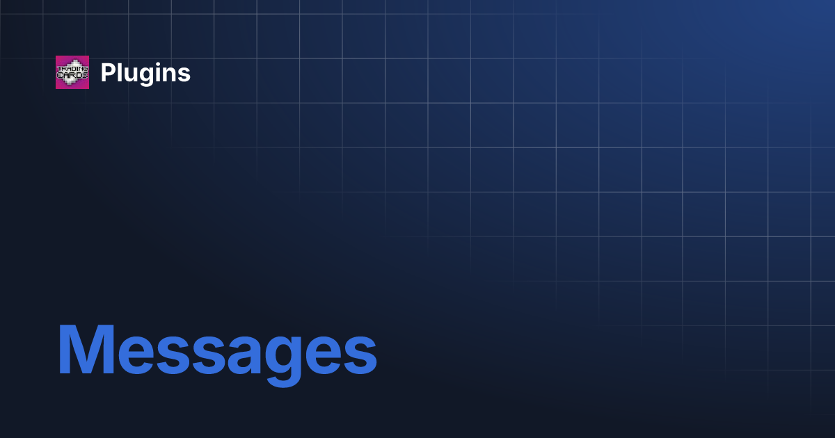 Messages | Plugins