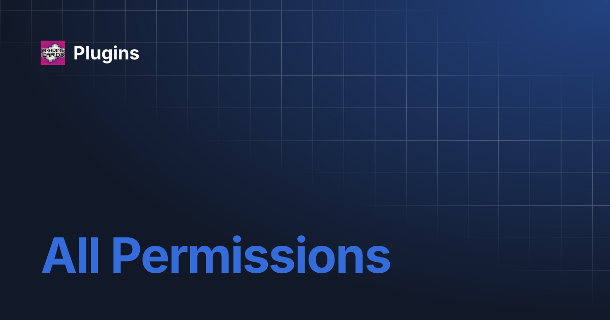 All Permissions | Plugins